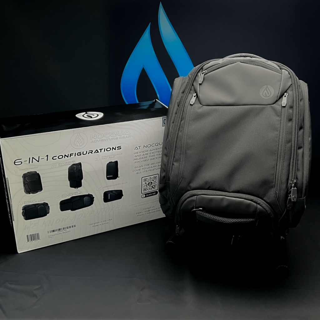 Nocqua Traveler Backpack - NOCQUA Adventure Gear