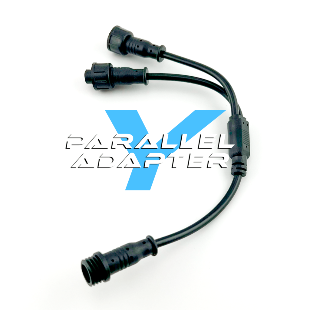 Nocqua Double Amp hour Bundle | Parallel Y adapter | Power Kit